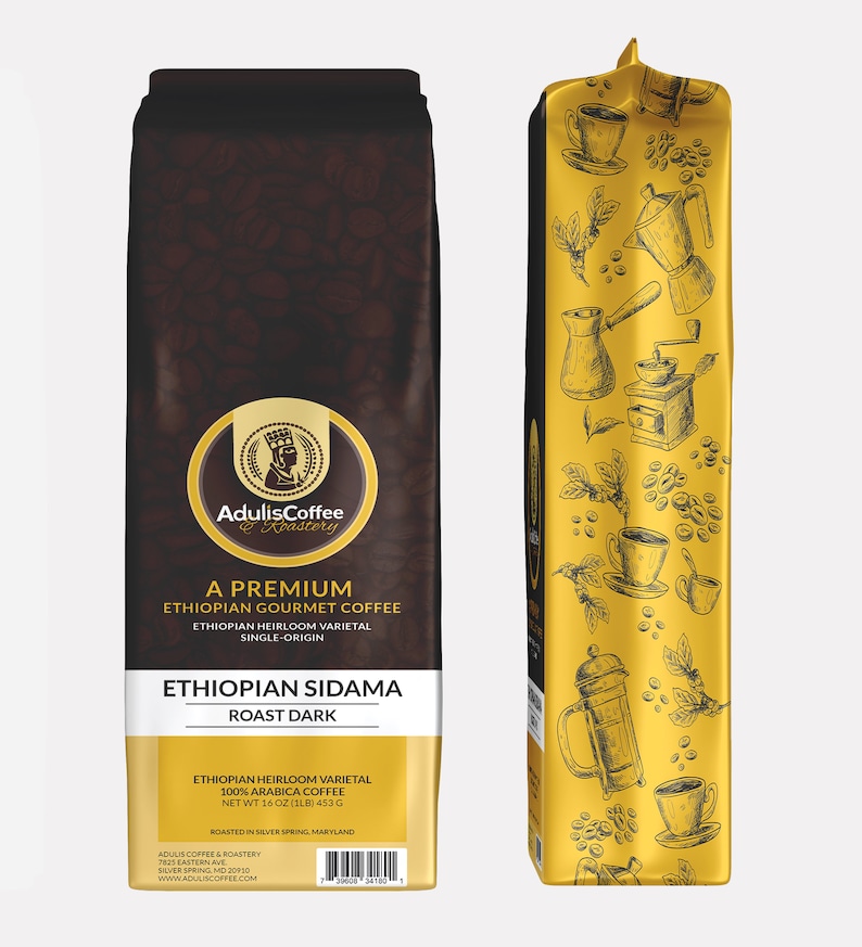 Ethiopia Sidama Roast Dark - Etsy