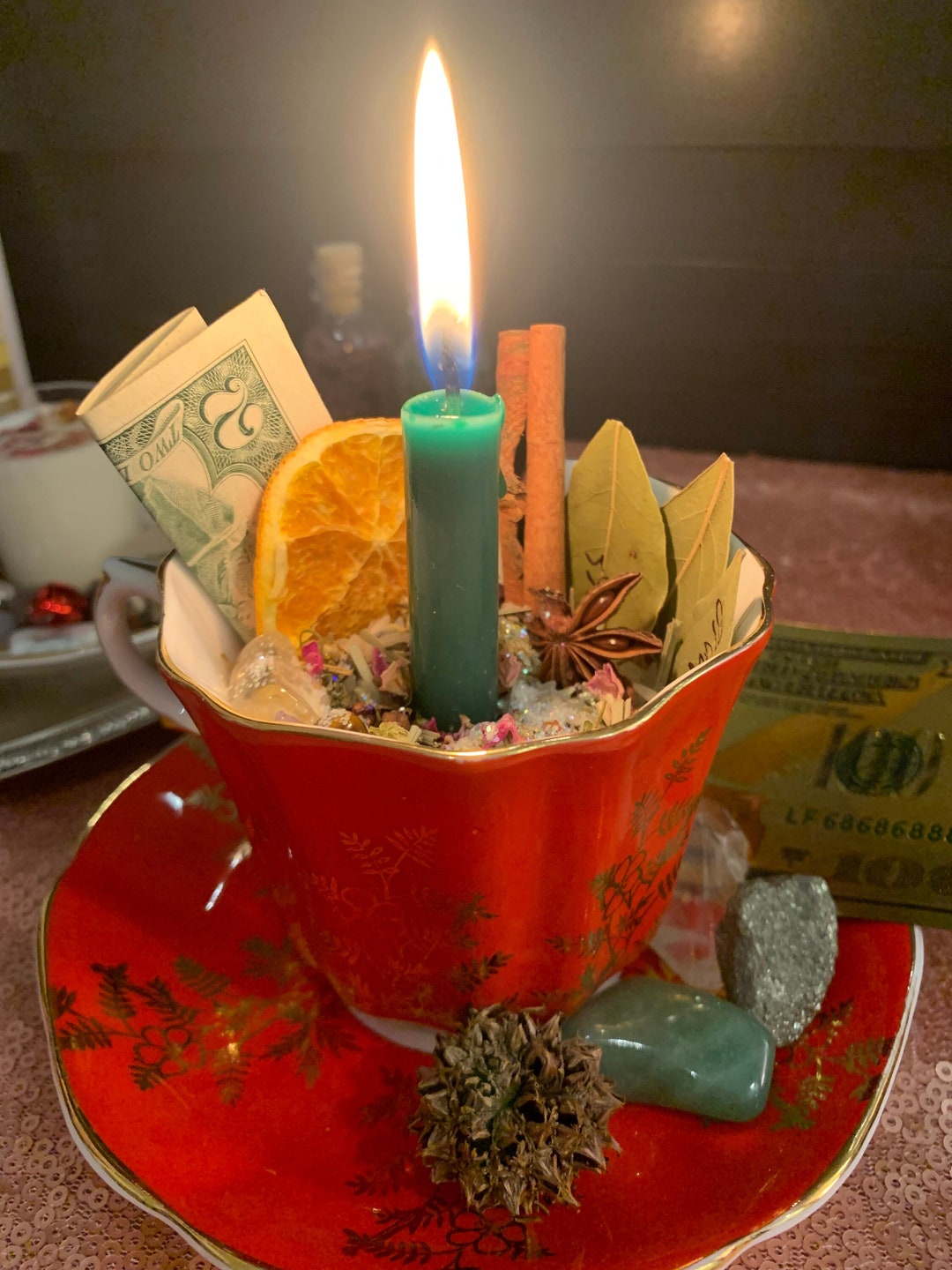 Rich Witch | Elite Money Bowl Kit | Intention Setting | Manifestation ...