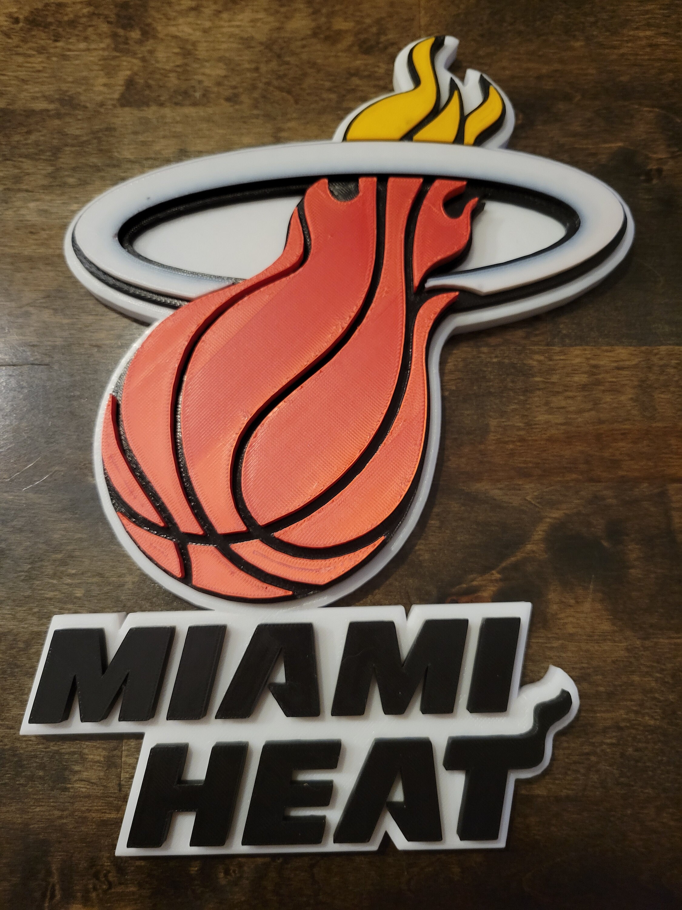 Miami Heat Logo 3d