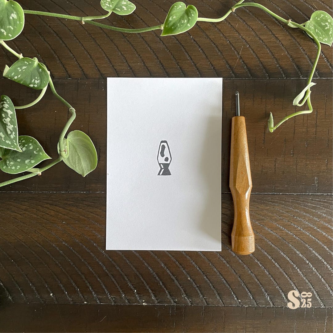 Lava Lamp Print - 4"x6" Handmade Print - Etsy