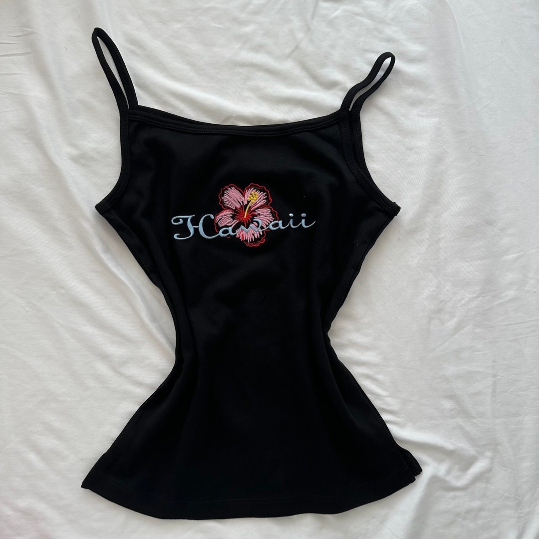 Coquette Girly Coconut Girl H2o Beach Feminine Crop Cami Y2k Hawaii ...