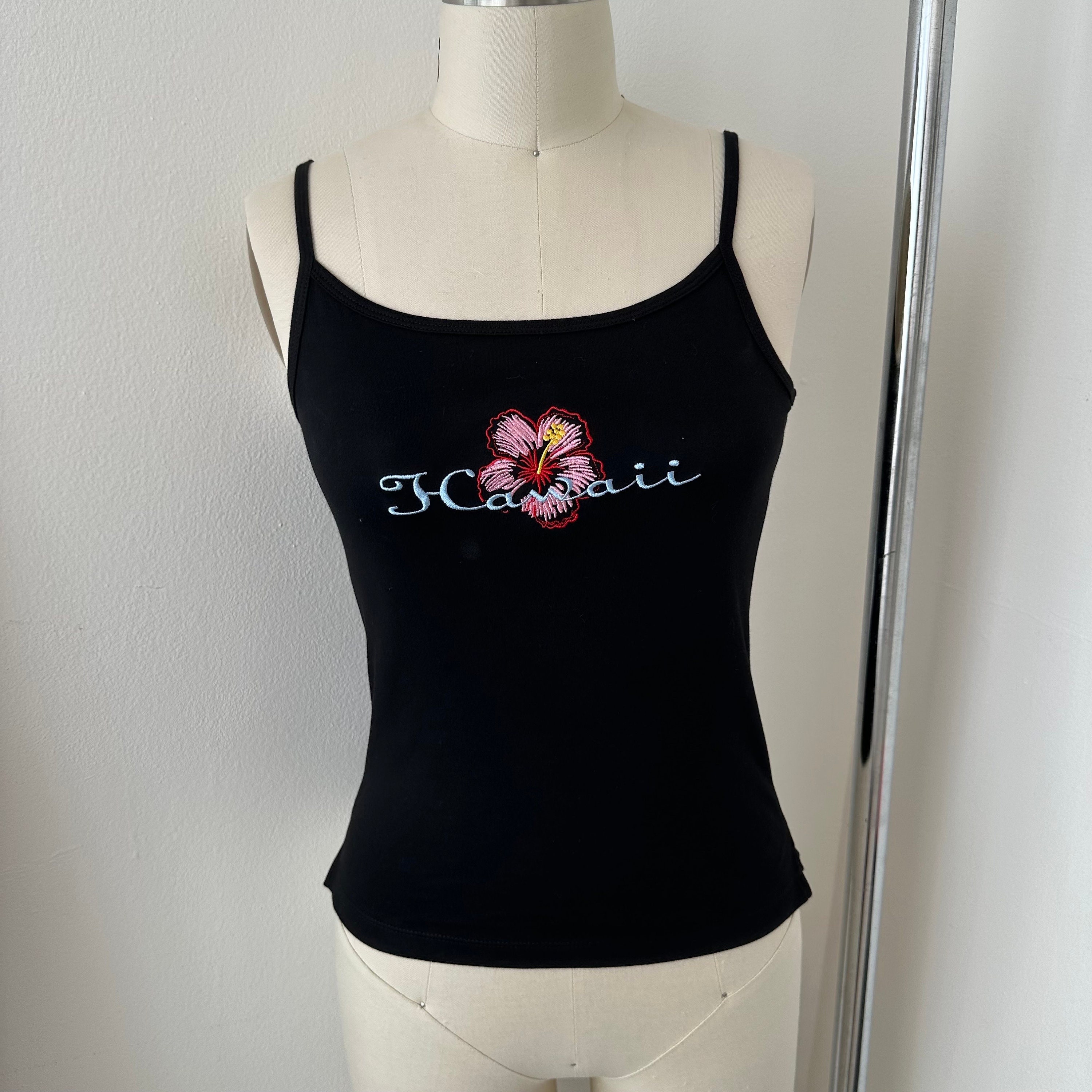 Coquette Girly Coconut Girl H2o Beach Feminine Crop Cami Y2k Hawaii ...