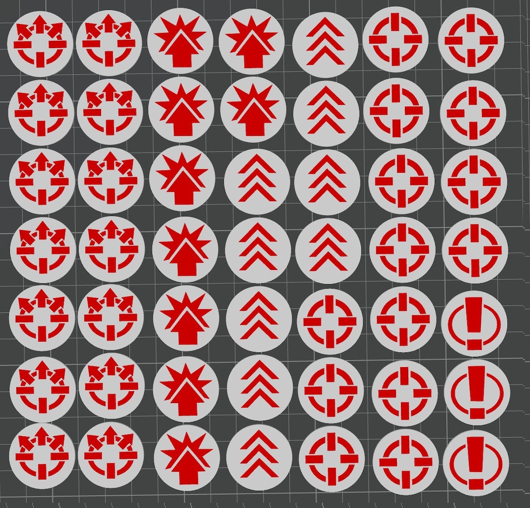 Order Tokens Legions Imperialis. Physical Tokens to Replace the Paper ...