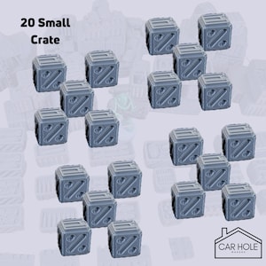 Ammo Crate Scatter Terrain: 28mm Scale Wargaming - Etsy