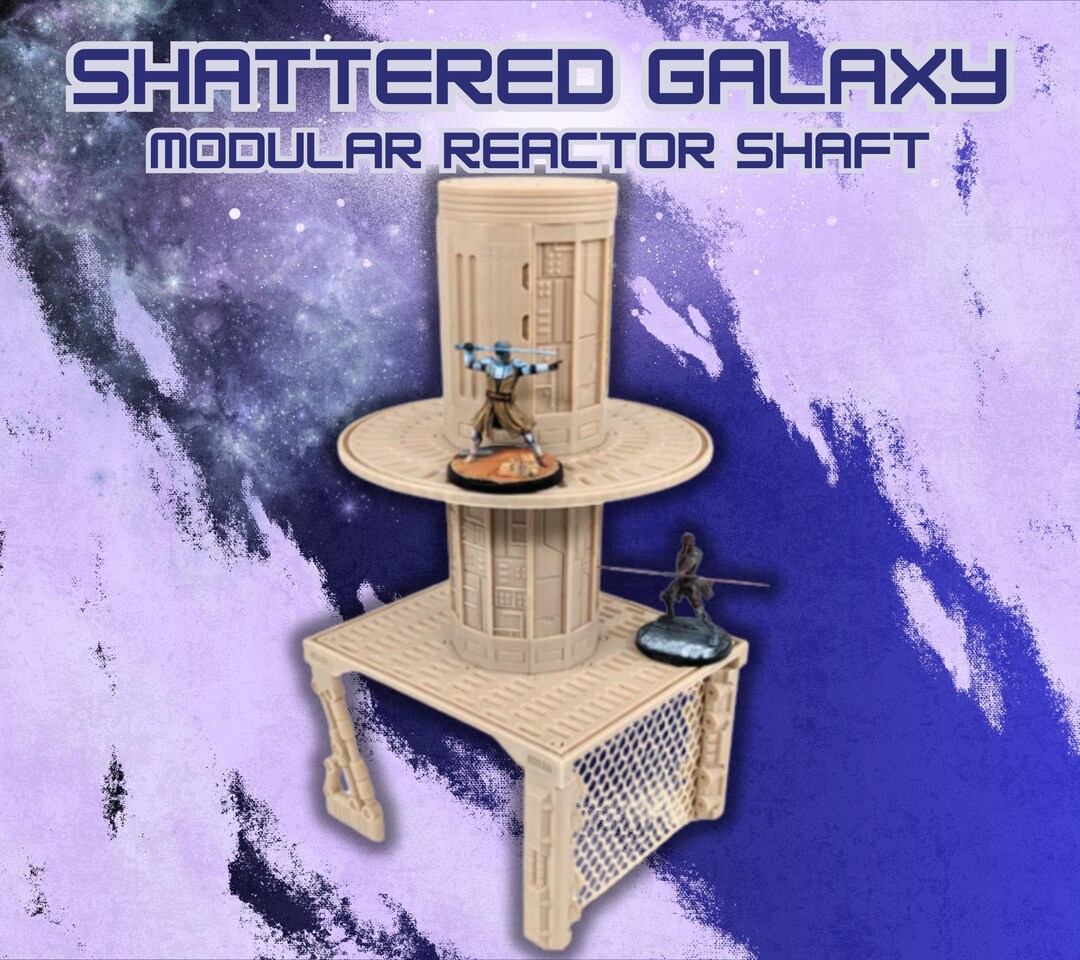 Galactic Tower Outpost: Modular Sci-fi Terrain for Shatterpoint ...