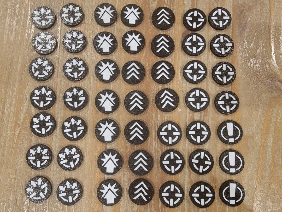 Order Tokens Legions Imperialis. Physical Tokens to Replace the Paper ...