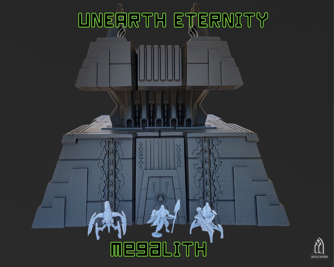 Megalith Large Monolith Structure: Unearth Eternity Undying Robot ...