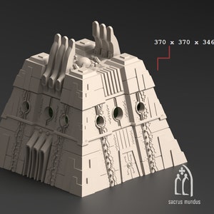 Karnac Subterranean Complex: Sci-fi/ Ancient/ Necron Terrain. - Etsy