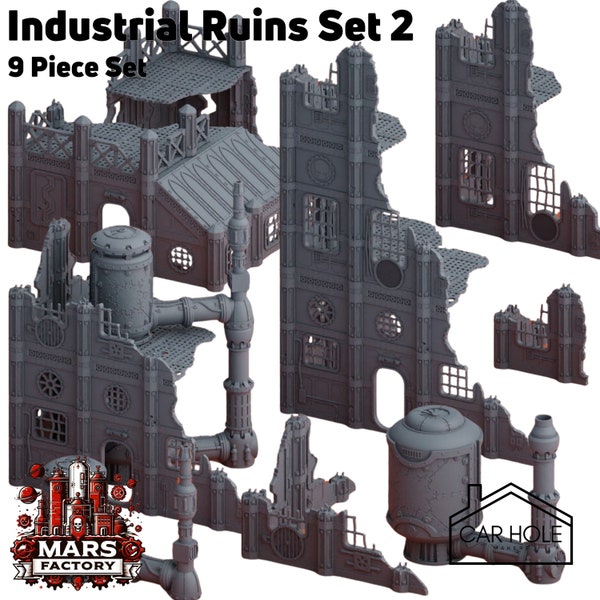 Tabletop Factory Terrain - Etsy UK