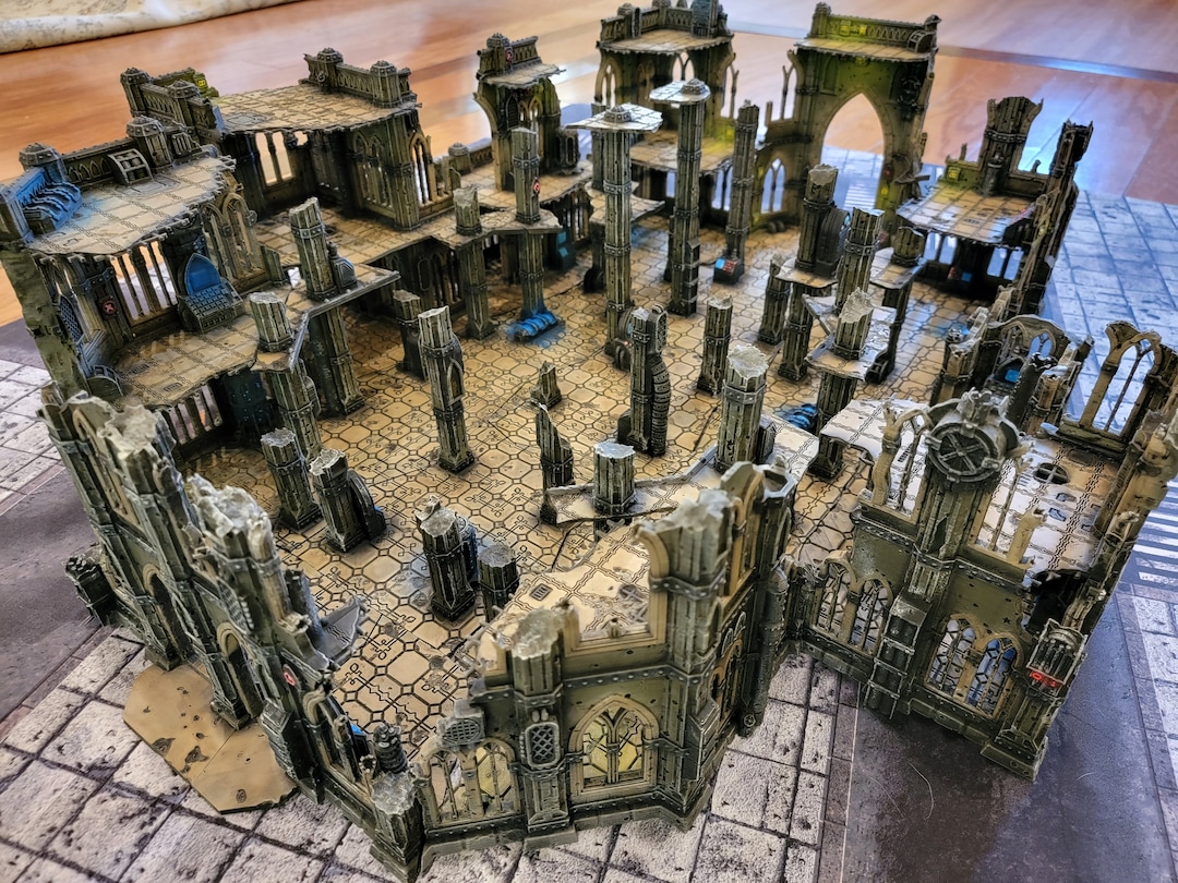 IMPERIALIS HEADQUARTERS FULL, Tabletop Terrain Bundle Gothic Sci-fi ...