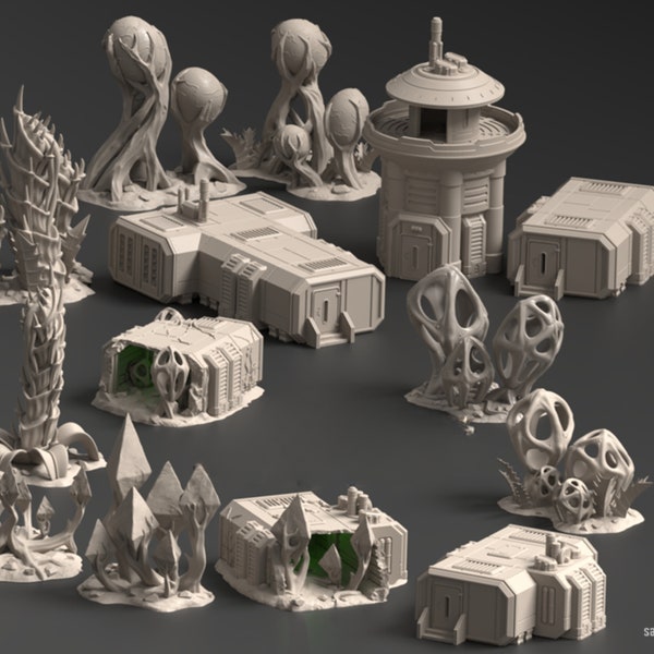 3d Printed Control Tower - Etsy