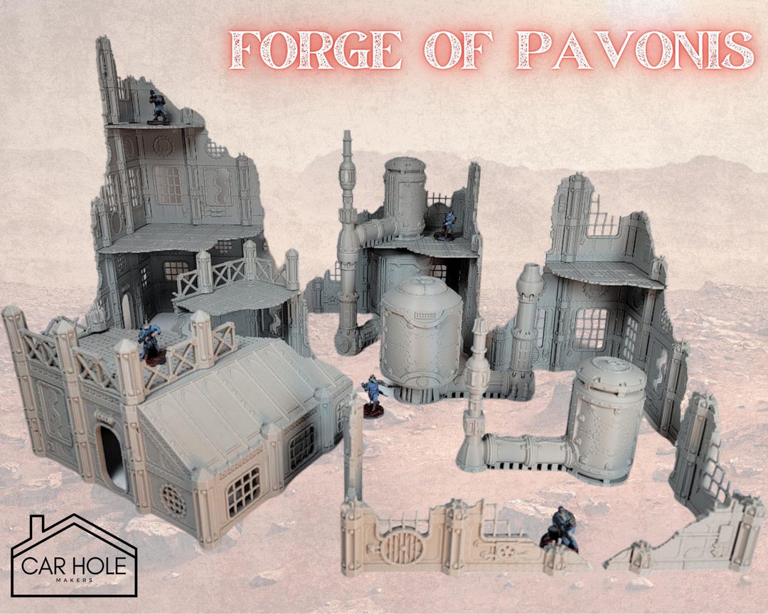 Mars Factory Sci-fi Wargaming Terrain: 28mm Scale Buildings - Etsy
