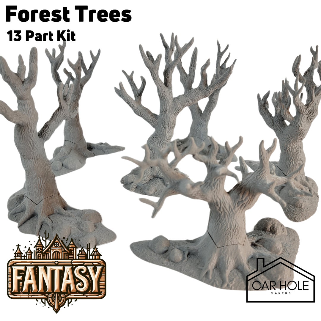 Forest Trees: Mark a Forest Footprint With Modular Trees, Fits Tabletop ...