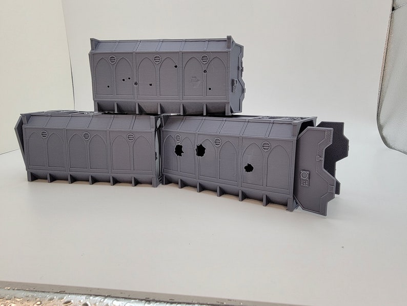 WARGAME SHIPPING CONTAINERS Tabletop Terrain Gothic Sci-fi - Etsy