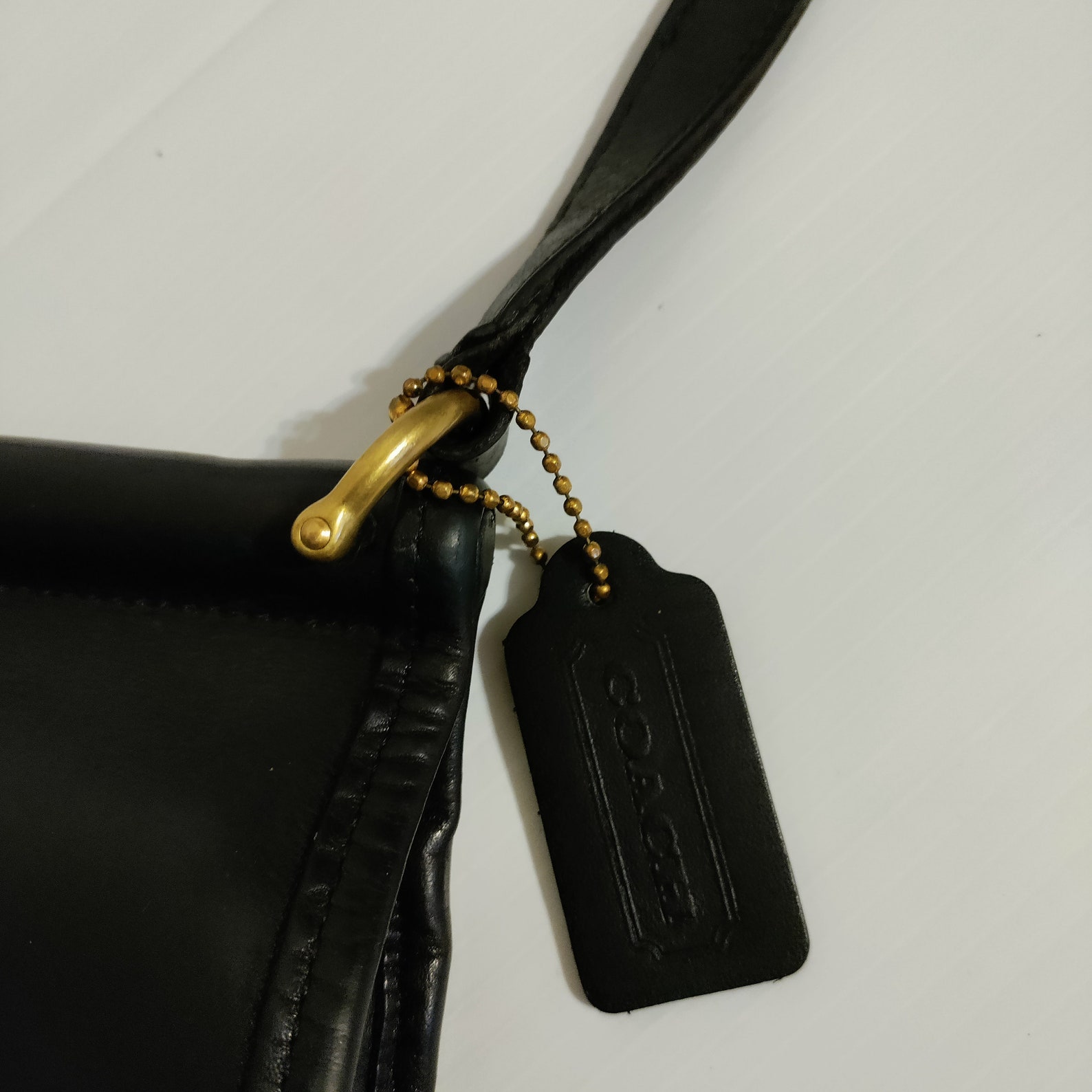 Vintage Coach Murphy Willis Turnlock Smooth Leather Crossbody Bag 9930 ...