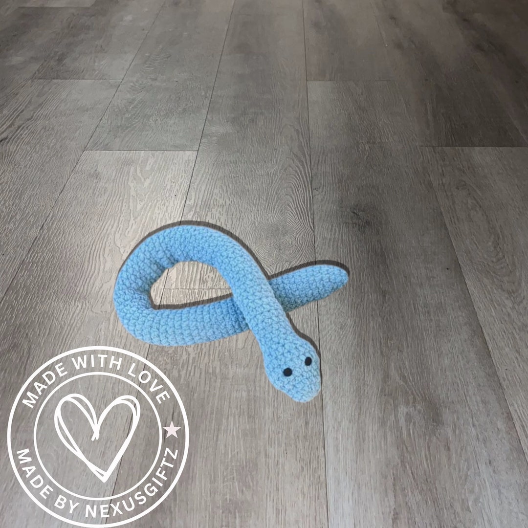 Easy-to-follow Crochet Snake PATTERN Make Your Own Adorable Plushie Toy ...