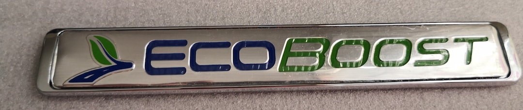 Ford Ecoboost Badge Chrome/green/blue Rear Boot Badge Emblem for ...