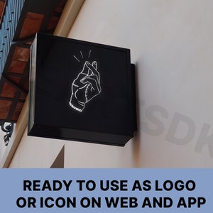 9 X Wednesday Addams Thing Hand Snap Fingers Vector PNG PDF SVG Digital ...