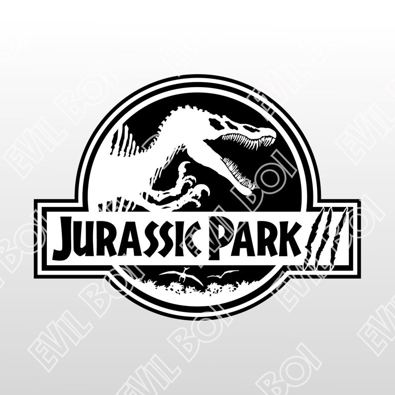 JP 3 / Svg, Png, Jpg, Eps, Dxf / Spinosaurus / JURASSIC Park - Etsy