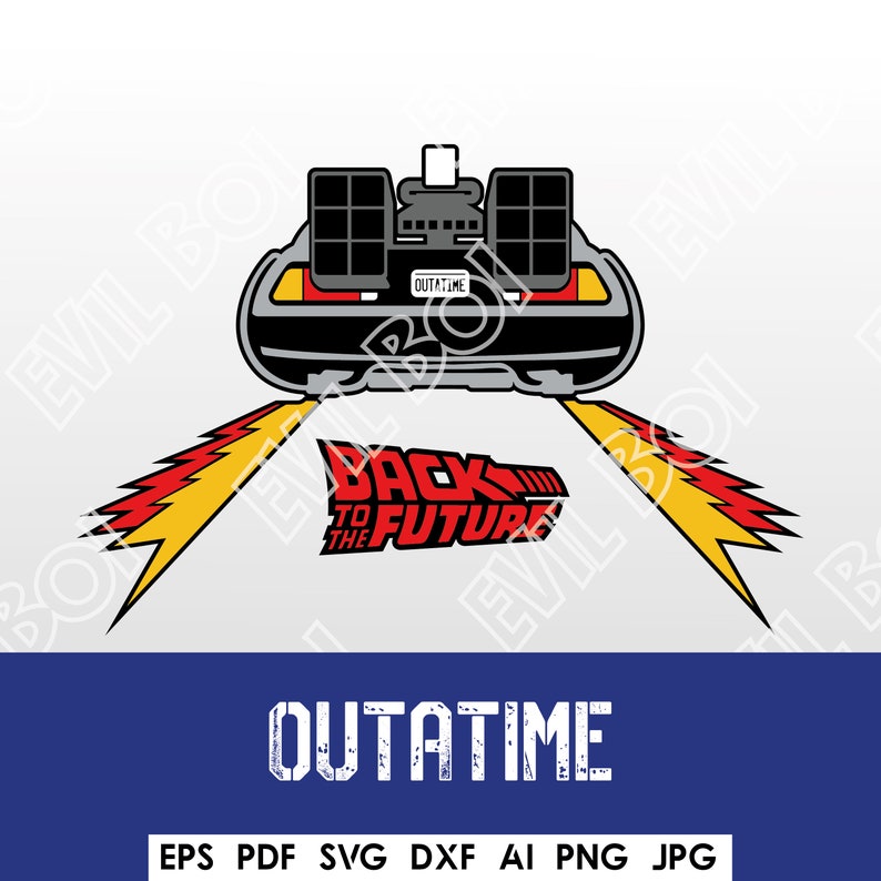 OUTATIME / Svg, Png, Eps, Dxf / Vector Art / Layered/ Btf - Etsy
