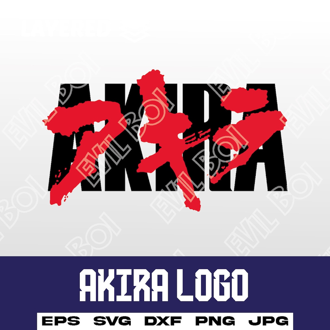 Akira Logo / Svg, Png, Eps, Dxf, Jpg / Layered - Etsy