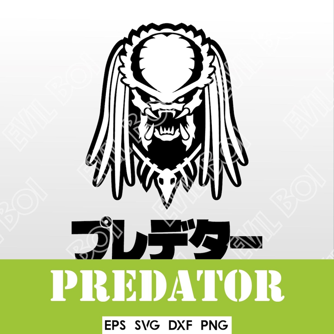 PREDATOR/ Eps, Svg, Dxf, Png/ Yautja / Cricut - Silhouette Cameo - Etsy