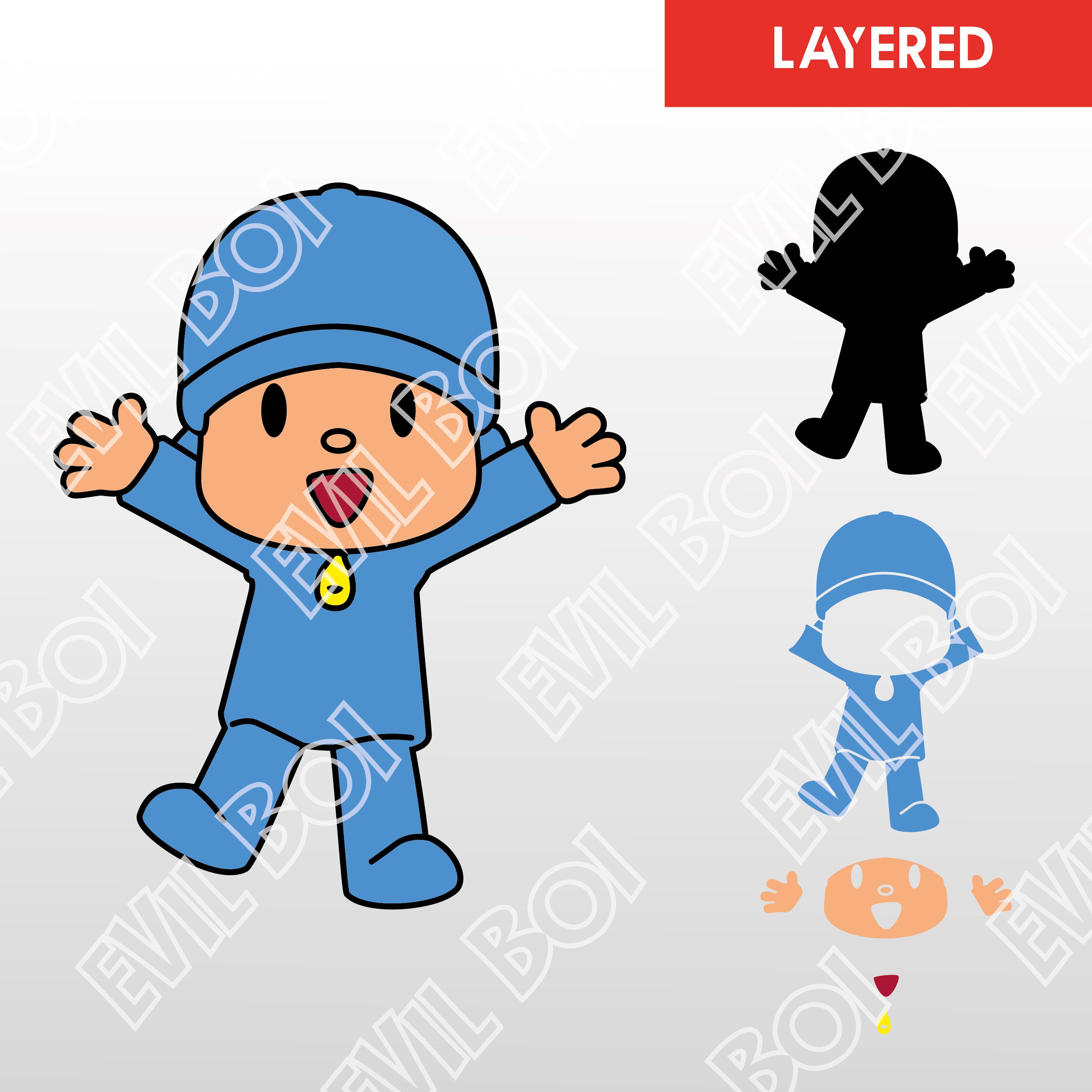 Pocoy0 /svg, Png, Eps, Jpg, Dxf / Cut File, Print File, Download - Etsy