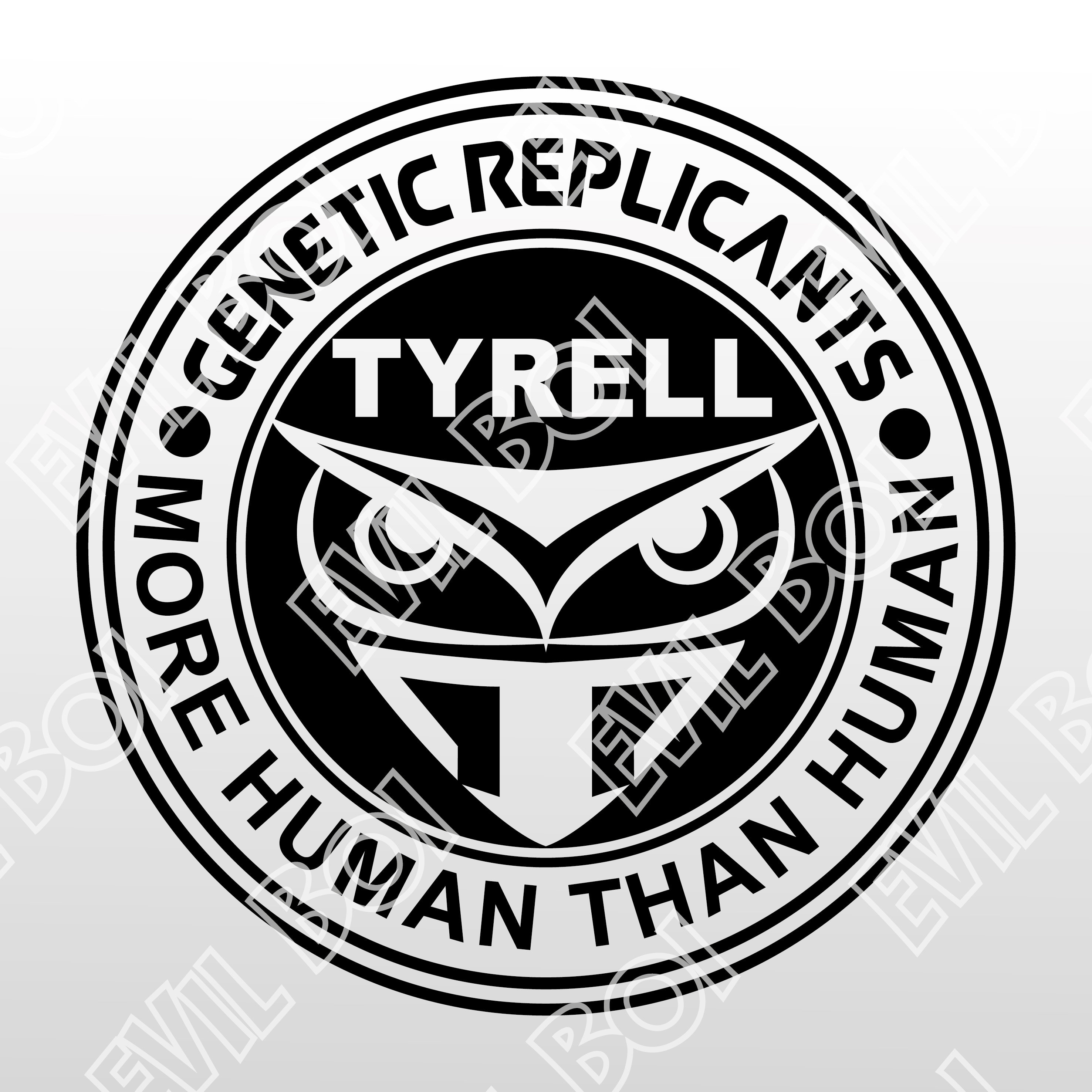 TYRELL / Dxf, Eps, Pdf, Png, Svg / Blade Runner - Etsy
