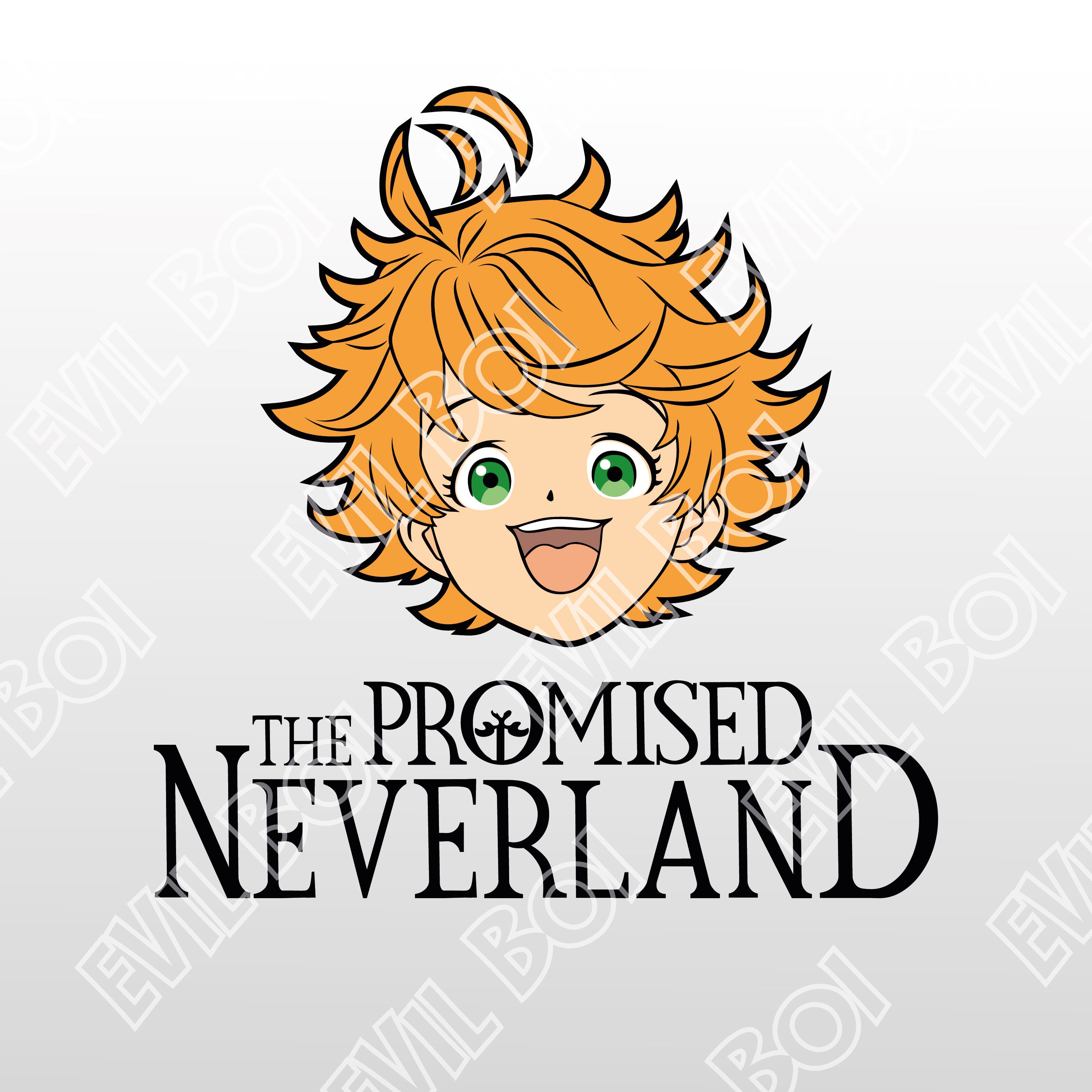 Emma / Svg, Png, Eps, Jpg, Dxf / Layered Cut File, Pint File / the ...