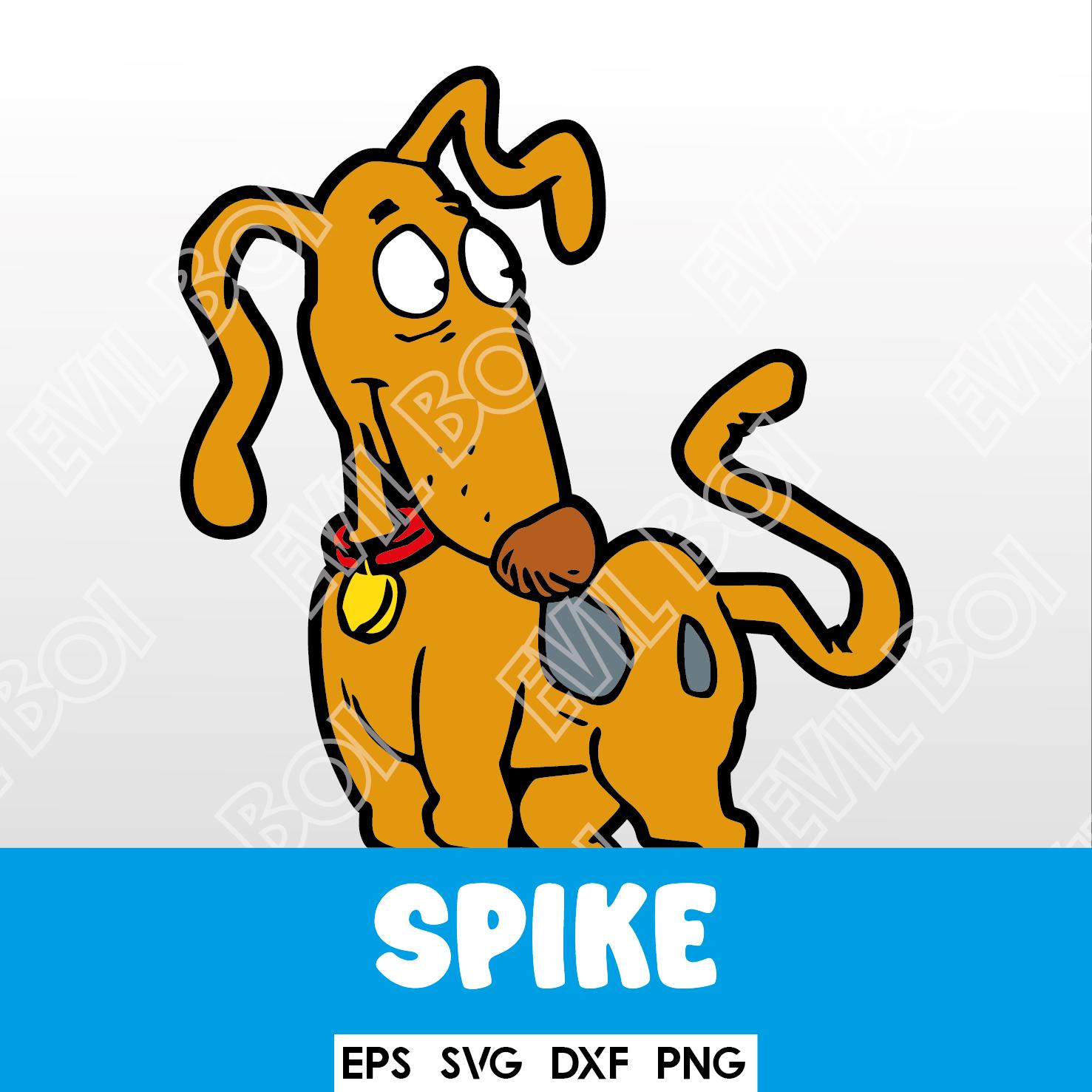 Rugrats SPIKE/ Cut Files Svg, Eps, Dxg, Png / Cricut - Silhouette Cameo ...