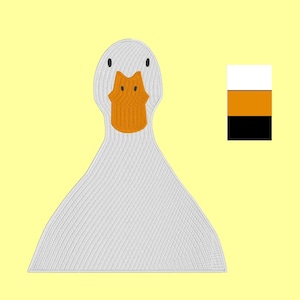 Duck - EMBROIDERY DESIGN - Embroidery Machine Design File - Etsy