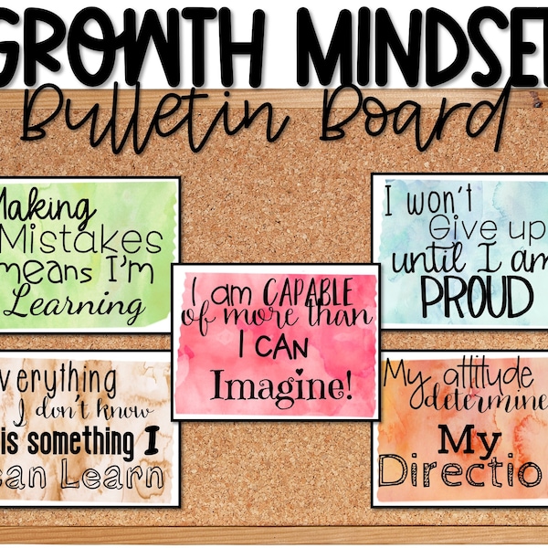 Growth Mindset - Etsy