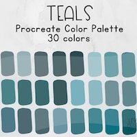 CARMEN PROCREATE Color Palette + Hex Color Codes - Red, Purple, Blue ...