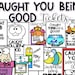 Caught You Being Good Reward Tickets Classroom Management - Etsy