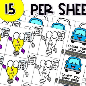 Caught You Being Good Reward Tickets Classroom Management - Etsy