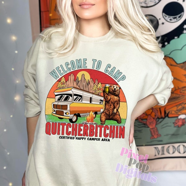 Welcome to Camp Quitcherbitchin - Etsy