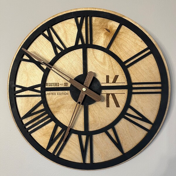Extra Large Farmhouse Wall Clock - Etsy