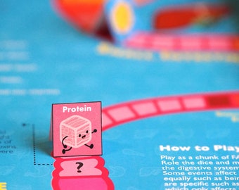 Human Digestive System Puzzle Learning Game Busy Book - Etsy