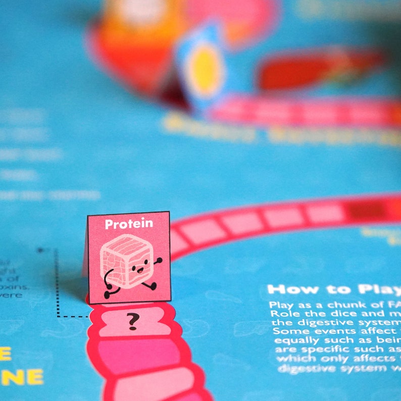 Digestive System Mini Game - Etsy