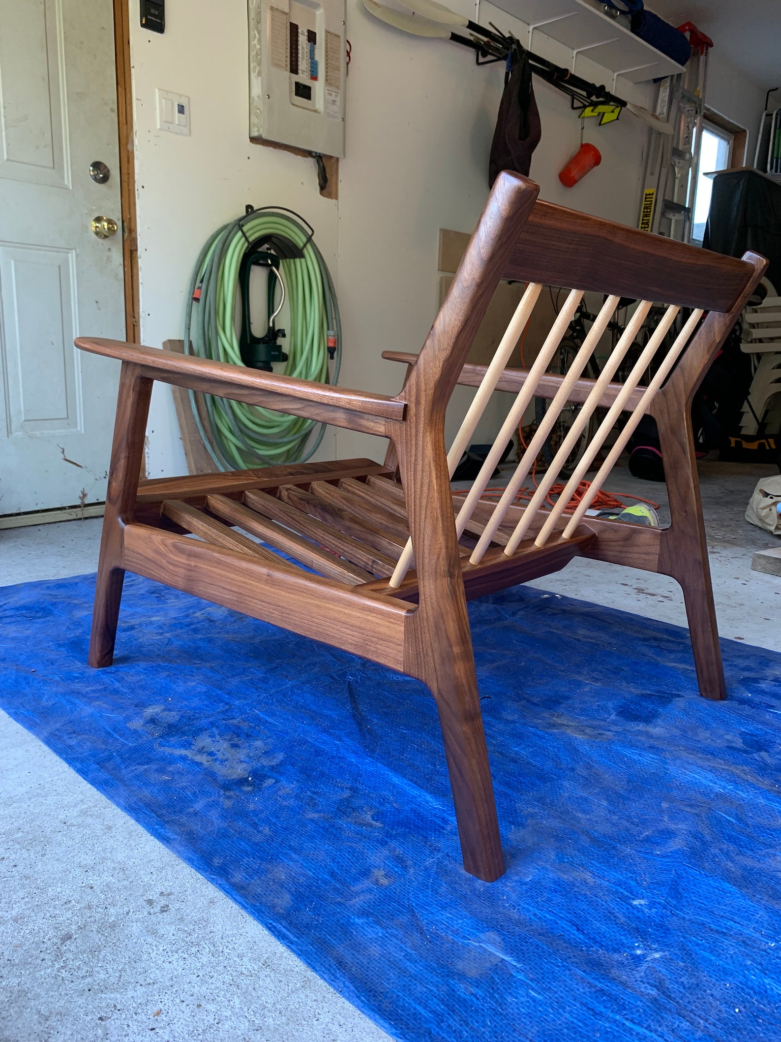 Mid Century Modern Lounge Chair Woodworking Plans and Guide - Etsy