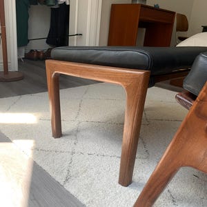 Mid Century Modern Footstool Woodworking Plans and Guide - Etsy