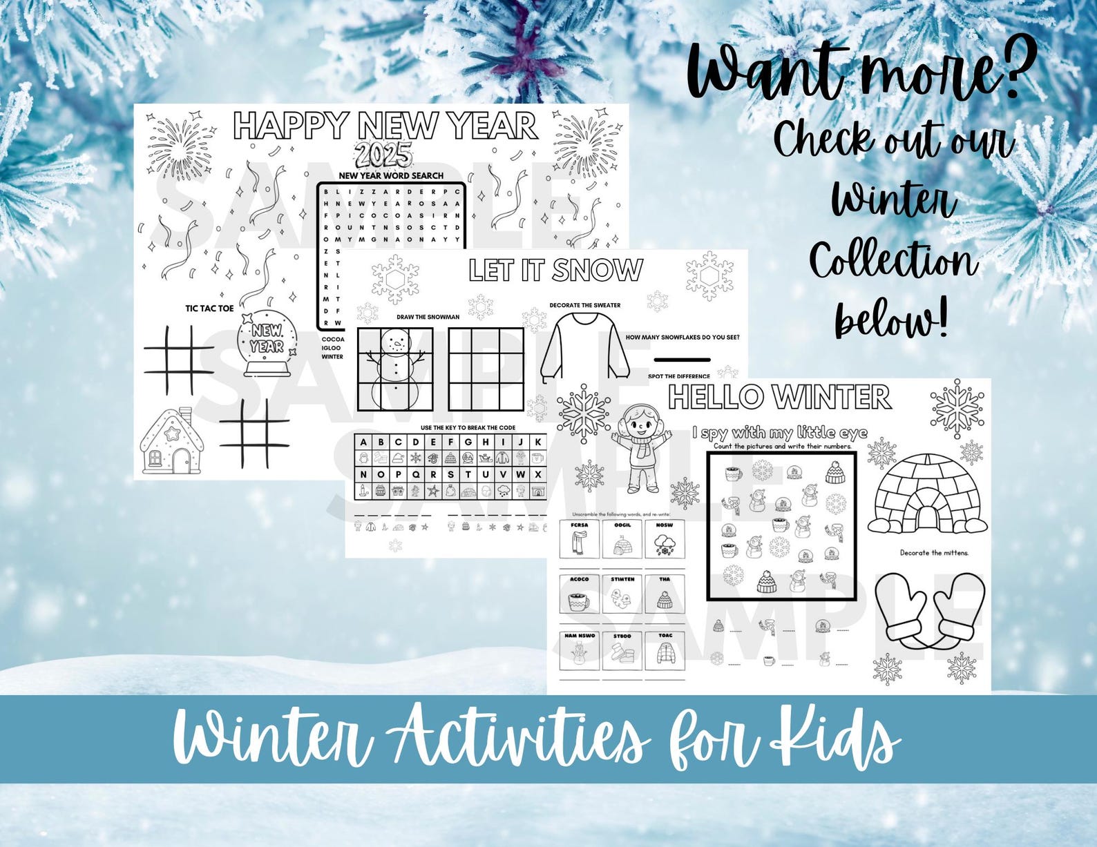 New Year 2025 Craft for Kids - Etsy