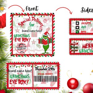 Grinchmas Christmas Eve Box - Etsy