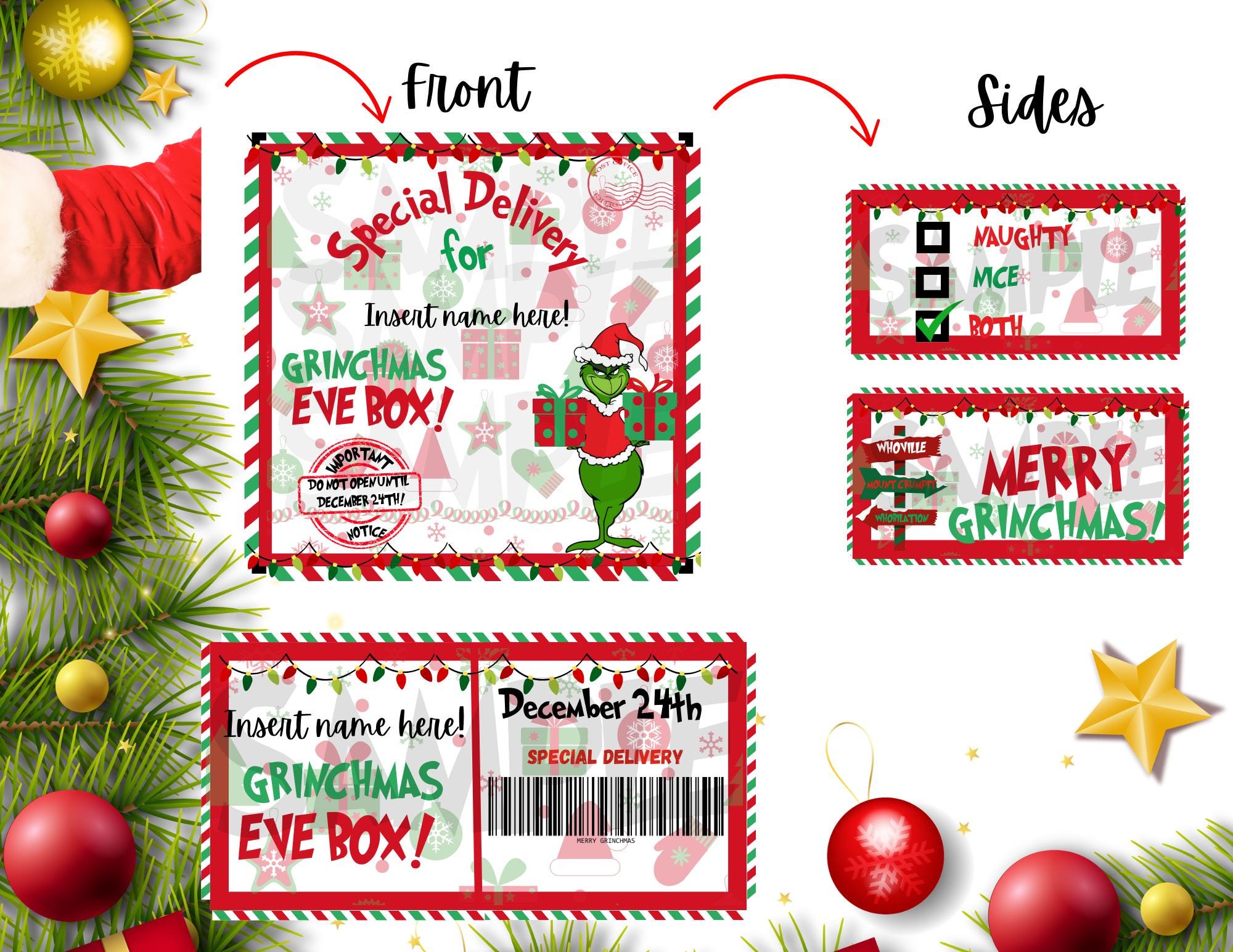 Grinchmas Christmas Eve Box - Etsy