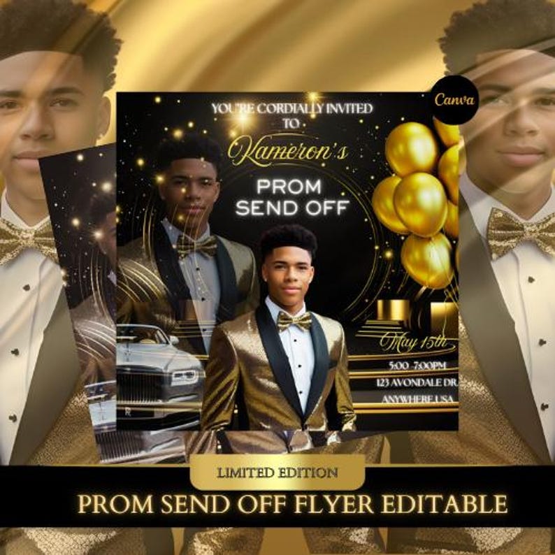 Prom Send off Flyers - Etsy
