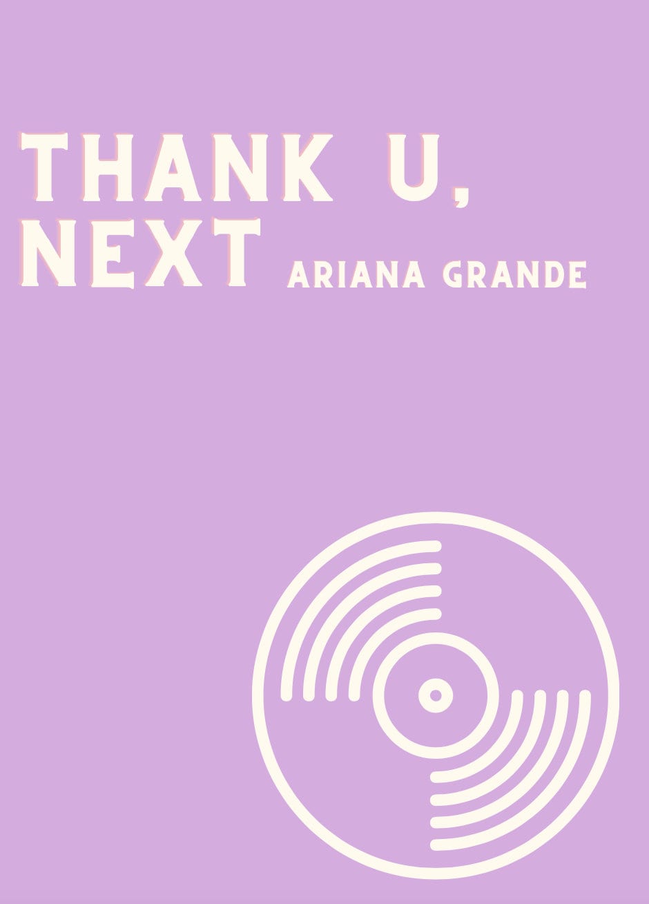 Thank You Next Ariana Grande Poster, Digital Download - Etsy