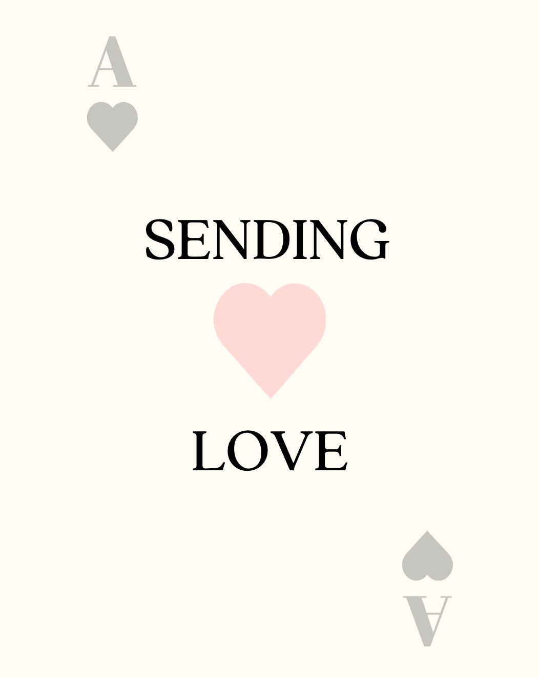 Sending Love Poster, Digital Download - Etsy