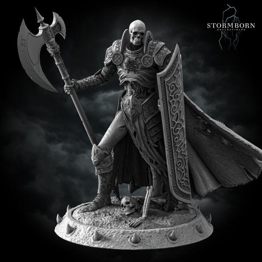 Skeleton Commander - Stormborn Collectibles - Role Playing Dnd ...