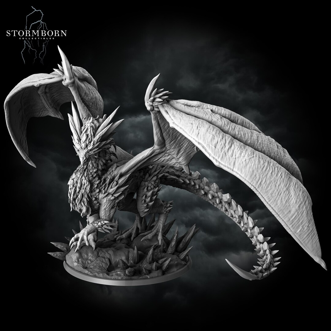 Frost Dragon - Dragon - Stormborn Collectibles - Role Playing Dnd ...