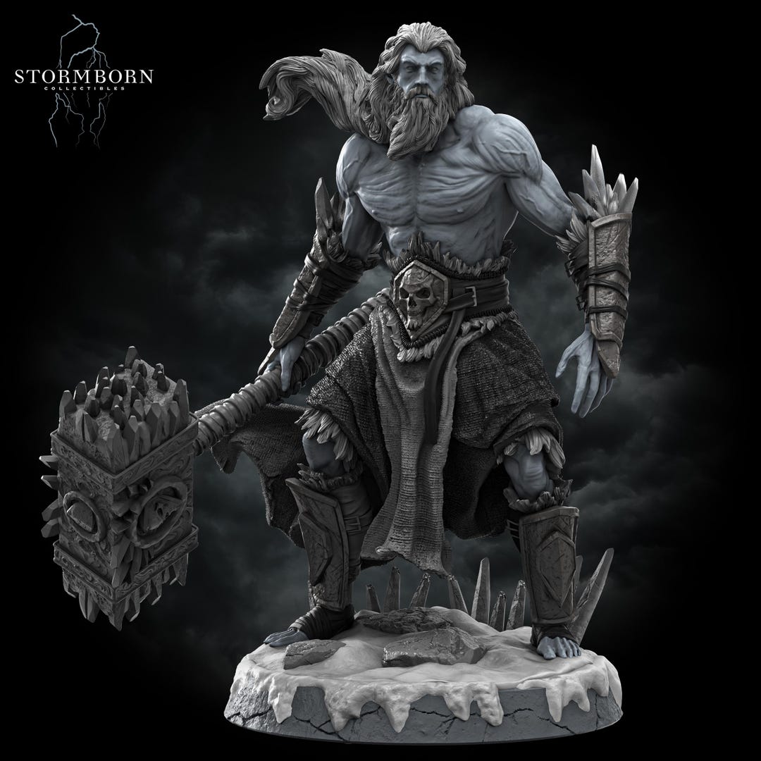 8K Frost Giant - Giant- Stormborn Collectibles - Role Playing Dnd ...